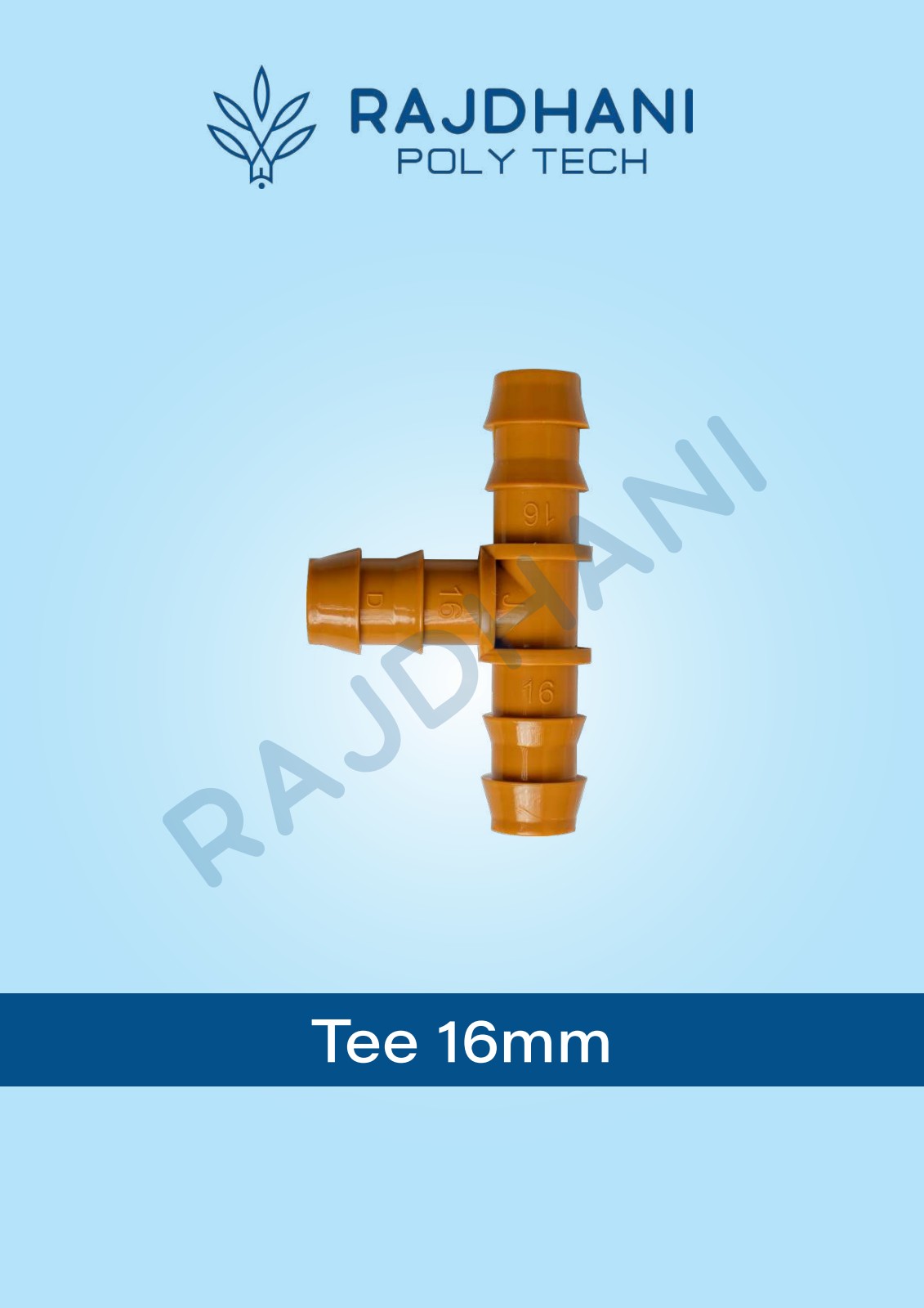 Rajdhani Poly Tech - Drip Irrigation & Poly Fittings Manufacturers India